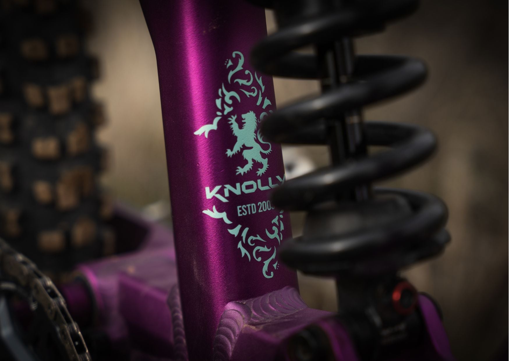 Athlete Bike Check: ANO Purple Knolly Warden Setup – Knolly Bikes
